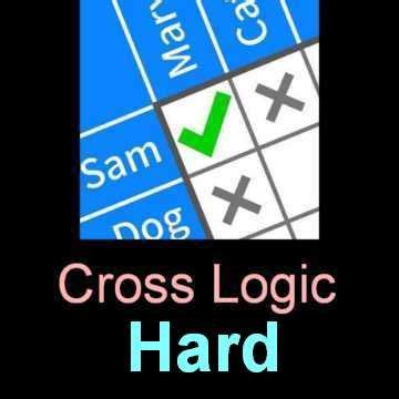 Cross Logic Hard Level 5 Answer Story About Puzzles Puzzle Game Master