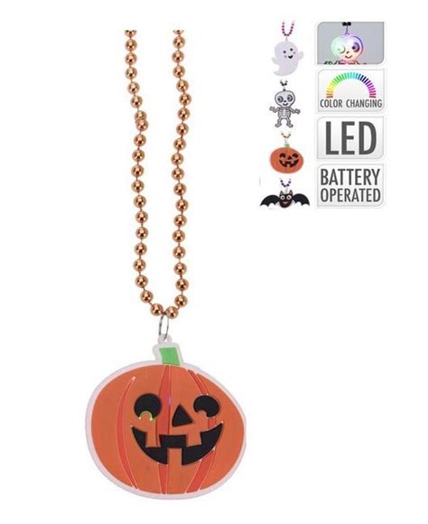 ჰელოვინის ყელსაბამი Led განათებით Halloween