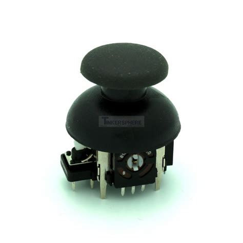349 Ps2 Thumb Joystick With Click Button Arduino And Raspberry Pi Compatible Tinkersphere