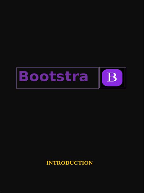 Bootstrap Pdf Bootstrap Front End Framework Web Software