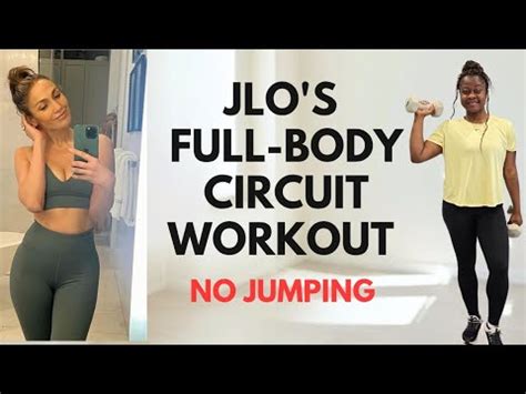 Jennifer Lopezs Workout Routine Full Body Circuit Training With