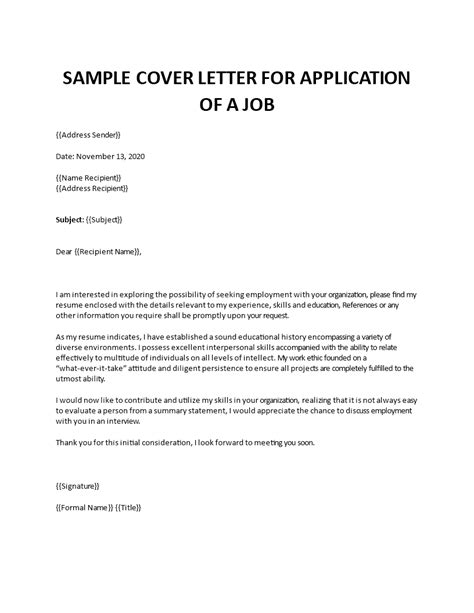 How To Write A Cover Page For A Job Application At Kayla Frayne Blog