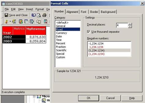 kb10275 why does metric formatting remain as fixed with n decimal
