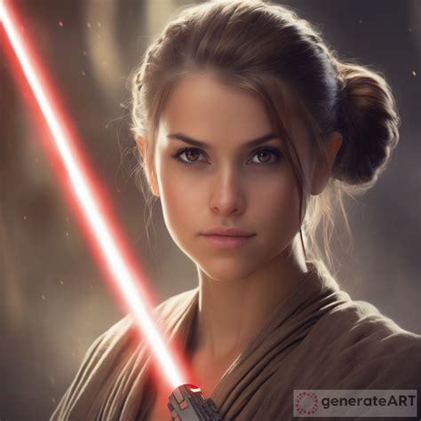 The Extraordinary Journey Of A Beautiful Girl From Princess To Star Wars Jedi Knight Generateart
