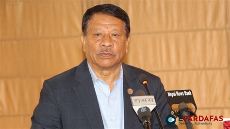 Deputy Prime Minister Prakash Man Singh Calls For Consensus On Constitution Amendment