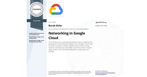 burak güler on linkedin completion certificate for networking in