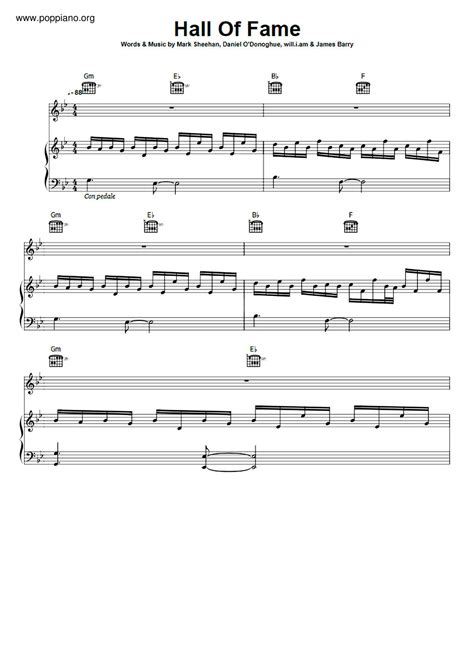 Hall Of Famepdf琴谱免费下载 香港流行钢琴协会 ★