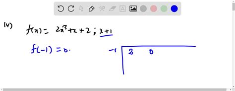 Solved Use The Factor Theorem And Synthetic Division To Decide Whether