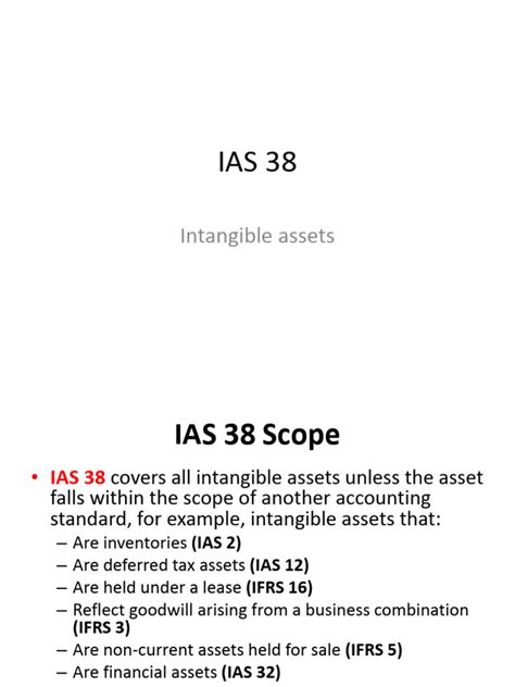Intangible Asset Pdf Intangible Asset International Financial Reporting Standards