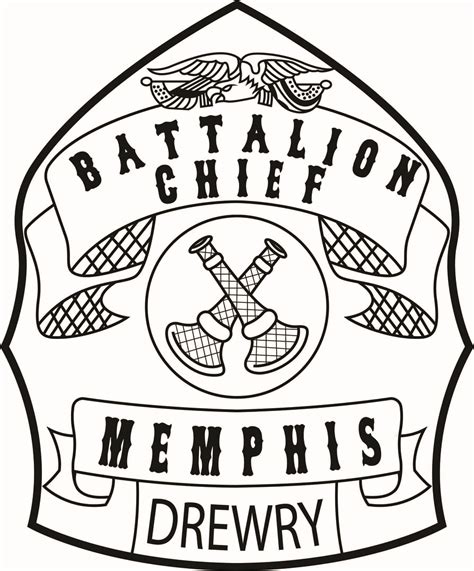 Artstation Battalion Chiff Memphis Badge Vector File Black White Vector Outline Or Line Art