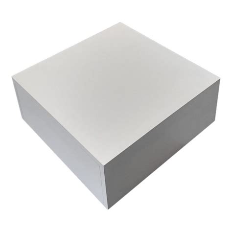 Window Display Plinth 500x500x200mm White