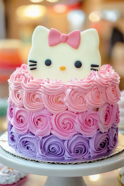 30 Stylish Hello Kitty Cake Inspirations For Elegant Parties Hello