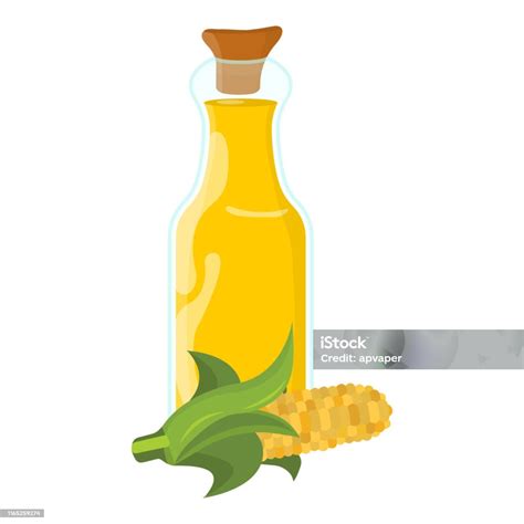 옥수수 오일 아이콘입니다 오일 지방 식품 라벨 웹 및 배너에 대한 로고 만화 벡터 일러스트레이션 0명에 대한 스톡 벡터 아트 및 기타 이미지 Istock