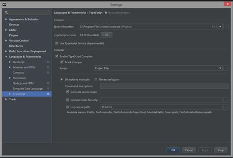 Typescript Compiler Wont Run On New Files Ides Support Intellij Platform Jetbrains