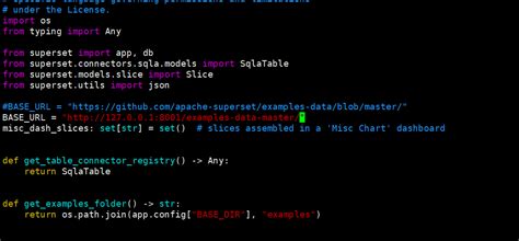 superset 导入 examples 数据集及实例 apache superset 如何导入示例数据 csdn博客