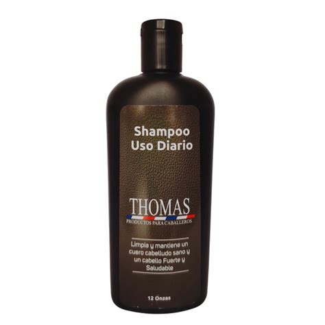 Thomas Shampoo Uso Diario 12 Onzas Limpia Cuero Cabelludo Capeli