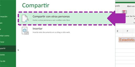 Cómo Compartir Un Archivo De Excel