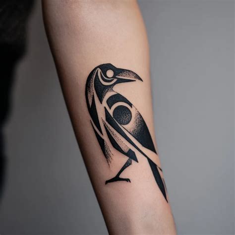 Unique Raven Tattoo Ideas Tattoobnb