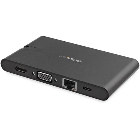 StarTech Com USB C Multiport Adapter With HDMI And VGA DKT CHVSCPD Novatech