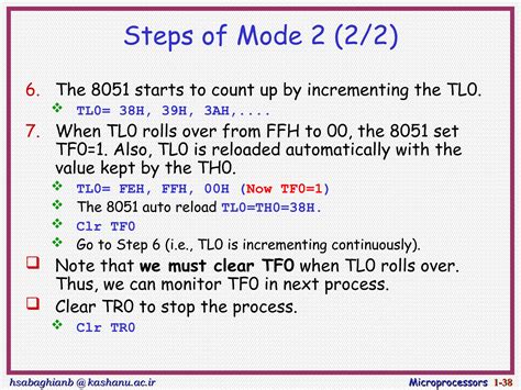Microcontroller 8051 Timer Counter Interrrupt Ppt Microcontroller 8051 Timer Counter Interrrupt Ppt