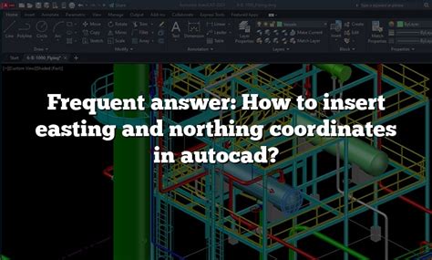 frequent answer how to insert easting and northing coordinates in