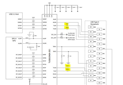 TUSB A DCI What S The Suggestion Cap Value For USB TX Interface Forum Interface TI E E