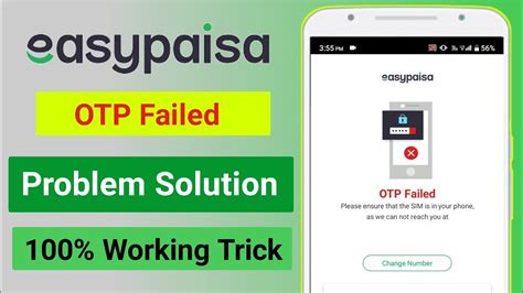 easypaisa otp failed problem 2024 how to fix otp failed in easypaisa