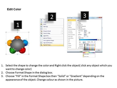 5 Stages Circular Puzzle Process PowerPoint Slides Diagrams Themes For PPT Presentations