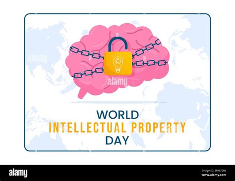 World Intellectual Property Day Illustration With Creativity And Light