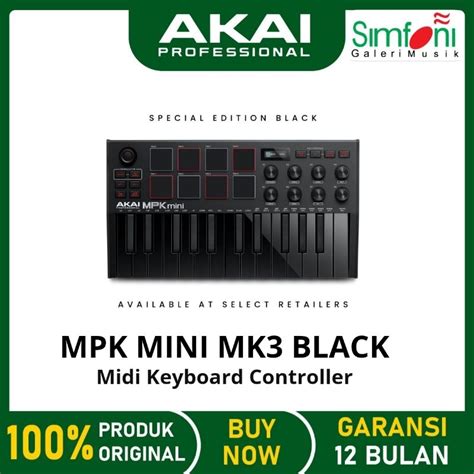 Jual Akai Mpk Mini Mk3 Midi Keyboard Controller Shopee Indonesia