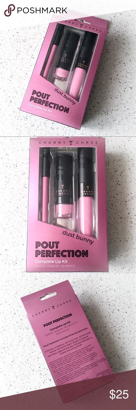 ⬇️pout Perfection Complete Lip Kit Dusty Rose Lips Velour Liquid Lipstick Lip Kit