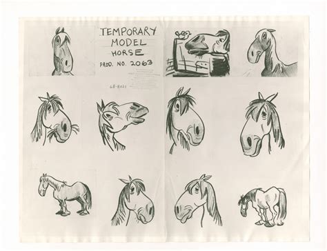 Cinderella Photostat Model Sheet Id Janmodel20160 Van Eaton Galleries