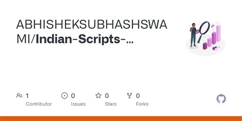 Github Abhisheksubhashswamiindian Scripts Classification