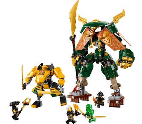 Lego Ninjago® Mecas Del Equipo Ninja De Lloyd Y Arin Por 8499€ Qué