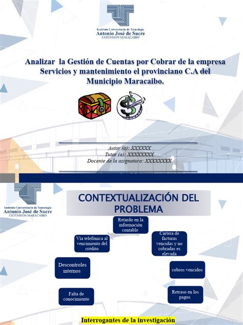 Ejemplo De Presentación Proy Inv Pdf Negocios Económicos Business