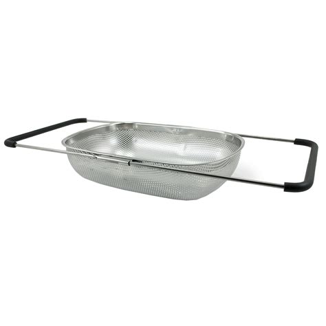 Oneida® 5 Quart Over The Sink Stainless Steel Colander