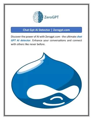 PPT Detector Chat Gpt Zerogpt Com PowerPoint Presentation Free Download ID