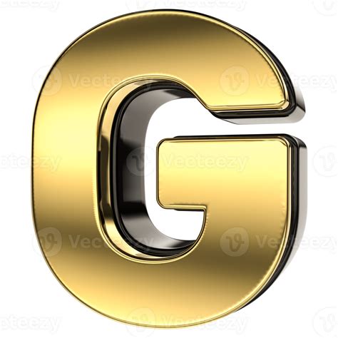 3d Black Letter G