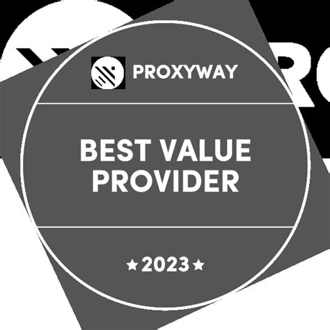Proxy Service Awards 2023 Proxyway