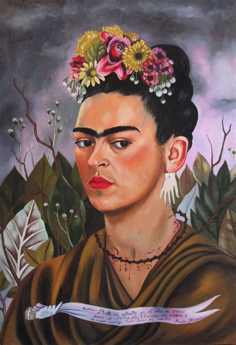 Frida Self Portrait Mexikanische Kunst Künstler Kunstwerke