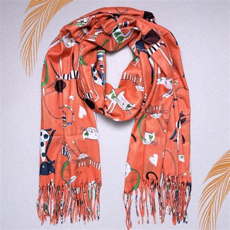 Esarfa Cu Pisici Maroc A02 Catryoshka