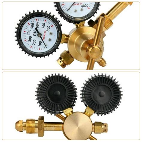 Nitrogen Pressure Regulator 0 800 Psi Pressure Red Vicedeal