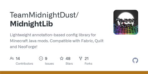 MidnightLib README Md At Architectury TeamMidnightDust MidnightLib GitHub