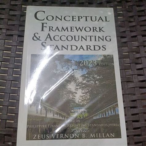 Conceptual Framework Accounting Standards 2023 Edition By Millan