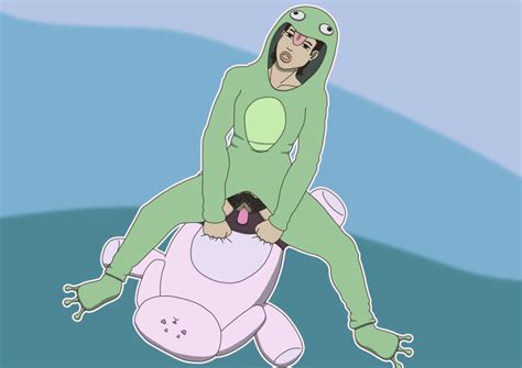 Rule 34 Bunny Dildo Frog Full Color Hairy Hairy Pussy Onesie Plushie Plushophilia Riding Dildo