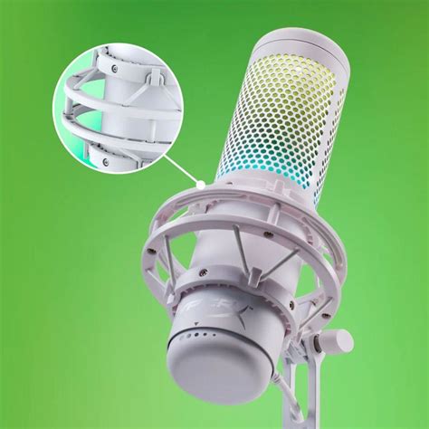 Hyperx Quadcast S Usb Microphone With Rgb Lighting White Gameak Jo