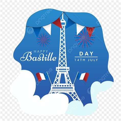 행복 한 바스티유 하루 아름 다운 포스터 Png 구름입니다 구름 일러스트 행복 바닥 일 Png 일러스트 및 벡터 에 대한 무료 다운로드 Pngtree