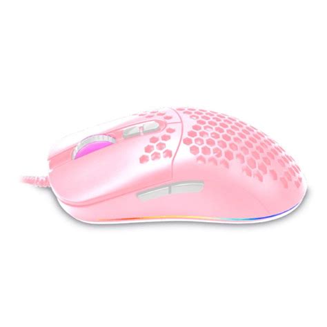 Mouse Gamer Dazz Skadi Rgb 12000dpi 7 Botoes Rosa 62000093 Pichau