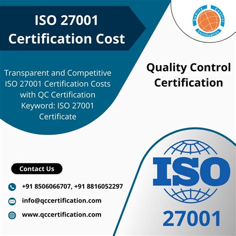 Iso 27001 Certification Cost Qc Certification Jaiprajapati Medium