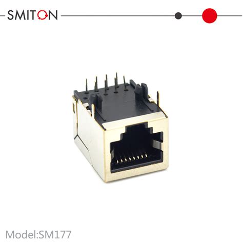 Ftp Rj45 Socket 8p8c Rj45 Jack Connector For Pcb Rj45 Shield Female Jack And Rj45 8p8c Shield